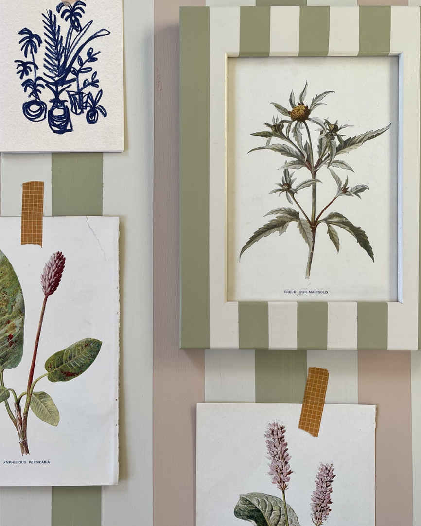 All The Things | Striped Picture Frames – Quinn Says